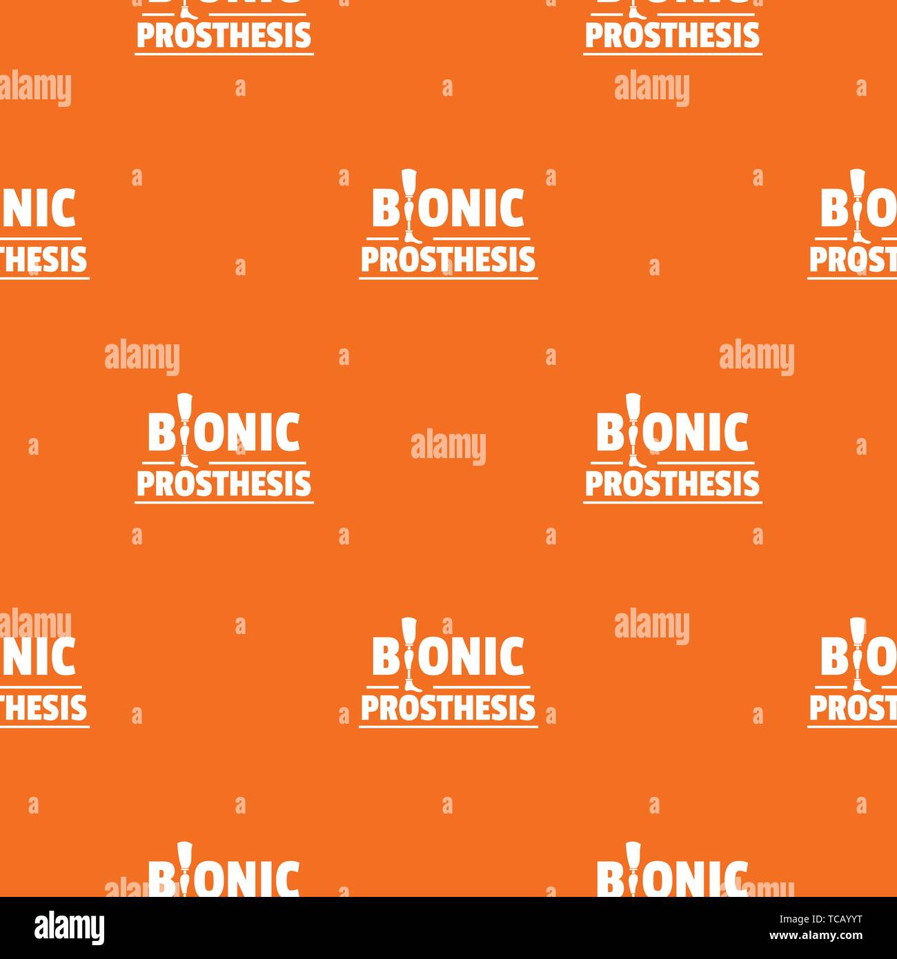 Bionic prosthesis logo simple hi-res stock photography and images - Alamy