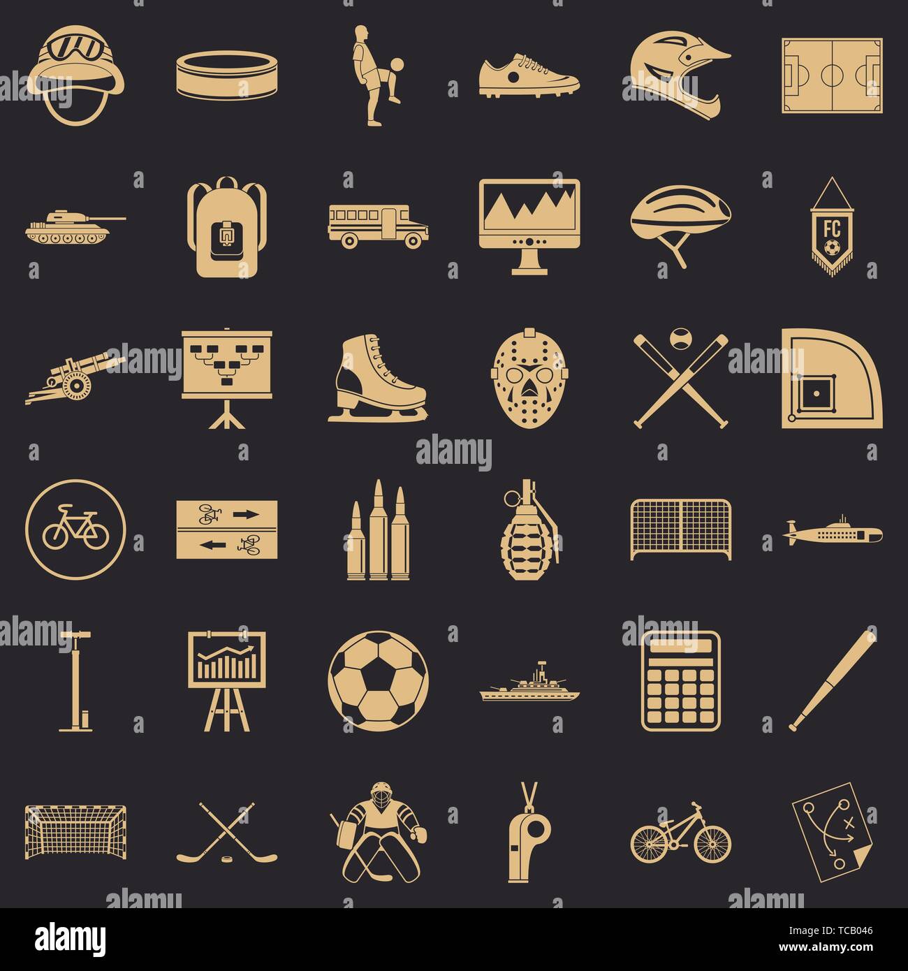 Improve health icons set hi-res stock photography and images - Alamy