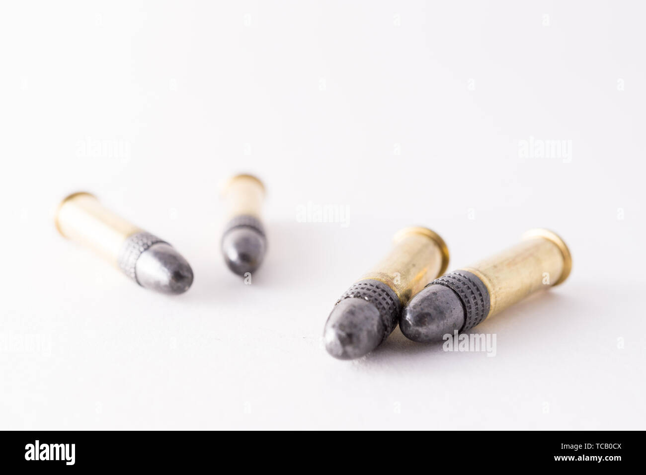 22 bullet rounds Stock Photo - Alamy
