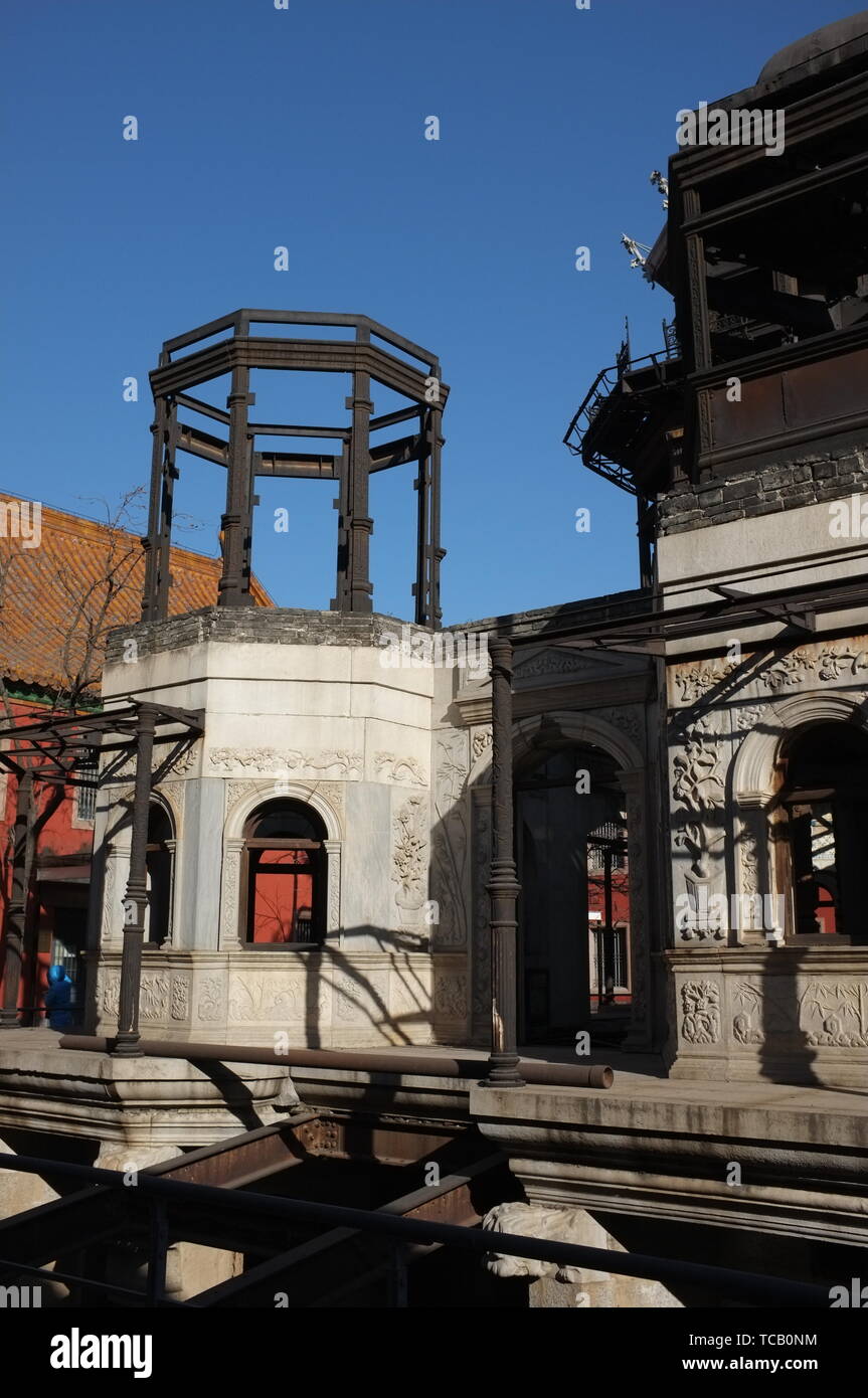 Building materials of the National Palace Museum in Beijing Stock Photo ...