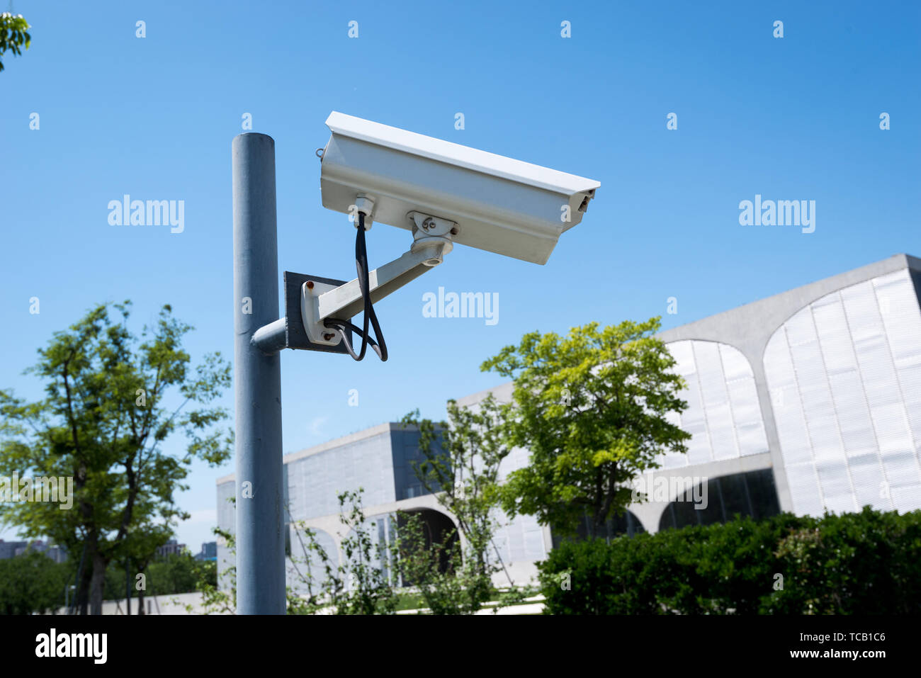 CCTV in urban district Stock Photo - Alamy