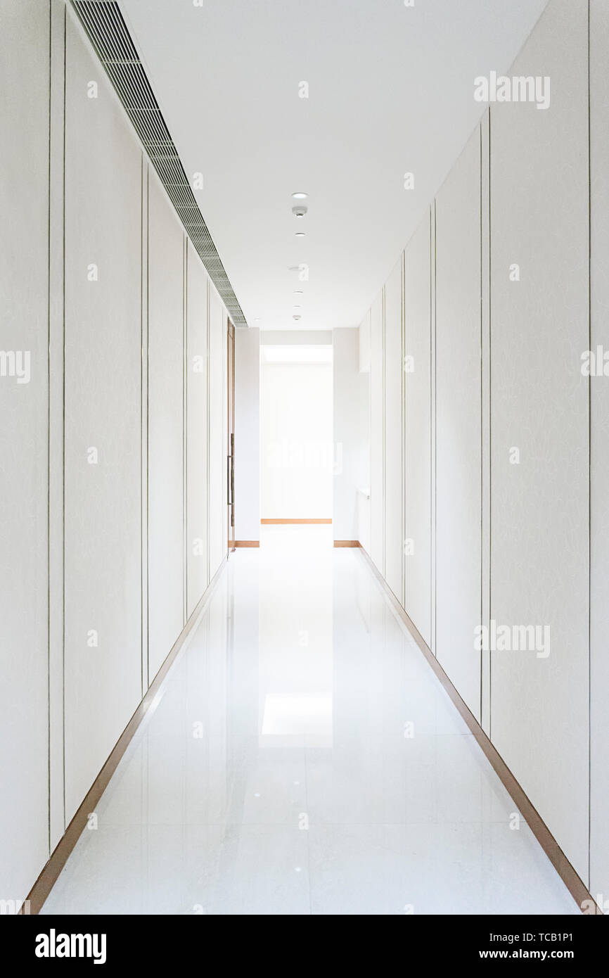 Modern future passageway hi-res stock photography and images - Alamy