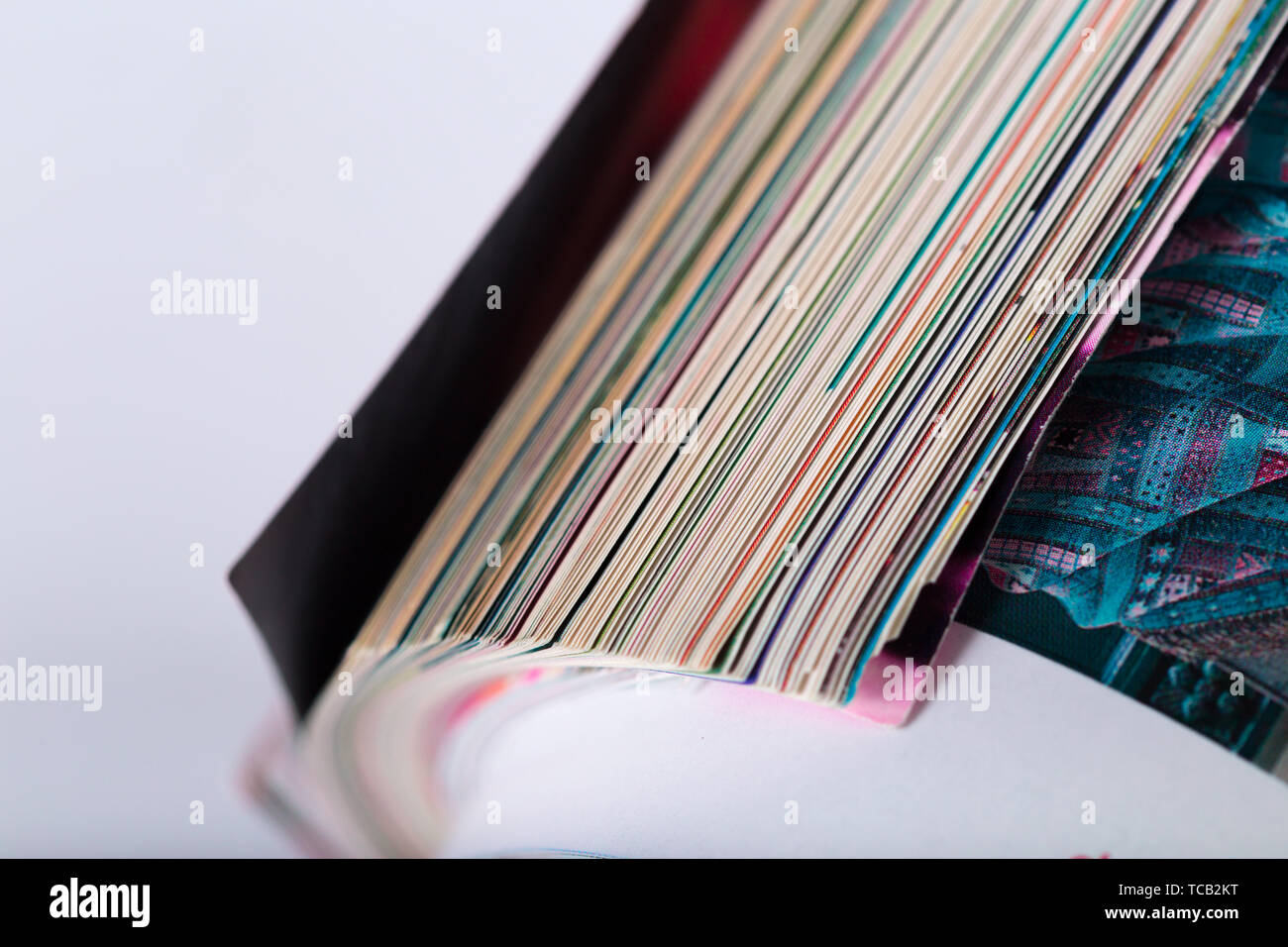 magazine close up Stock Photo - Alamy