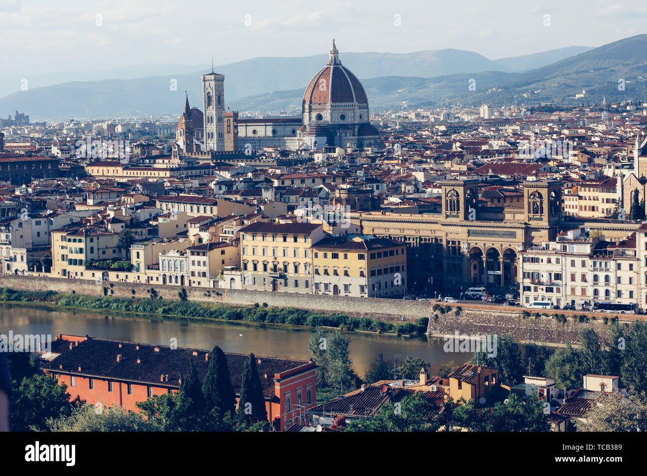 Florence italy cityscape skyline hi-res stock photography and images ...