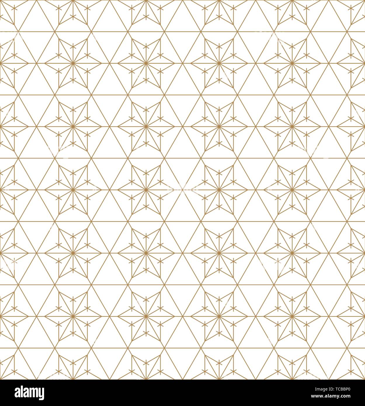 Seamless pattern japanese shoji kumiko.For template,fabric,textile ...