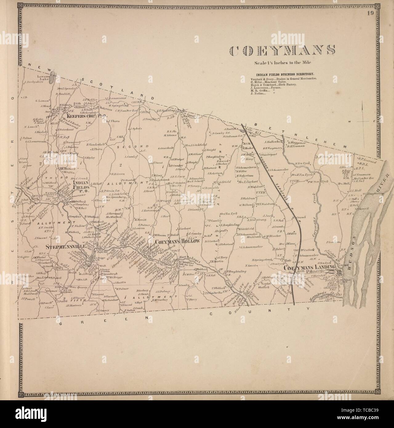 Field survey map hi-res stock photography and images - Alamy