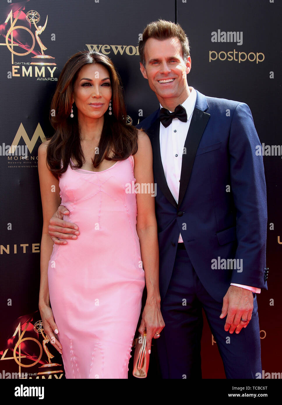 Vanessa Arevalo Cameron Mathison Arrivals High Resolution Stock ...