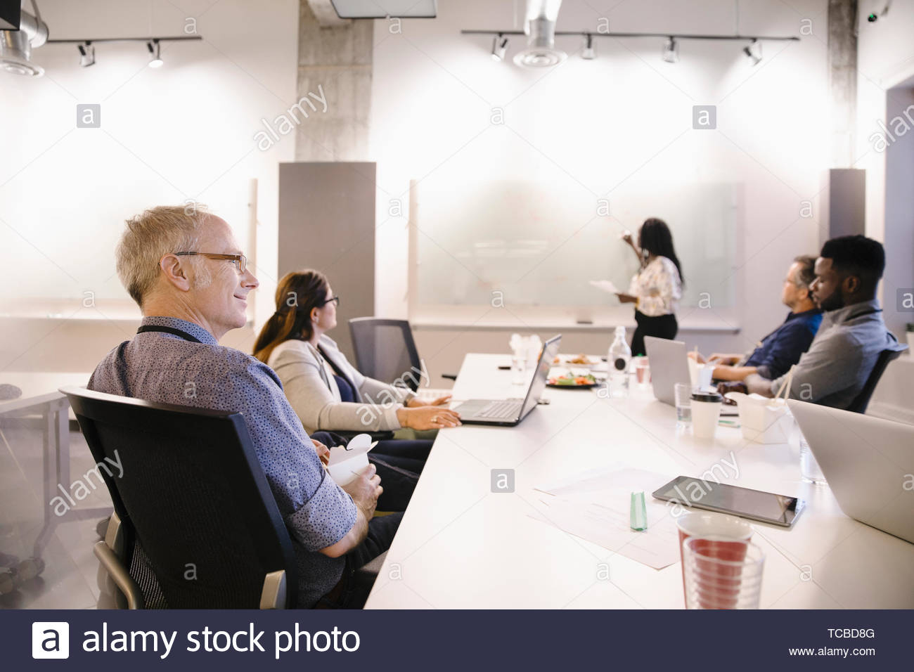 Image business meeting conference room hi-res stock photography and ...