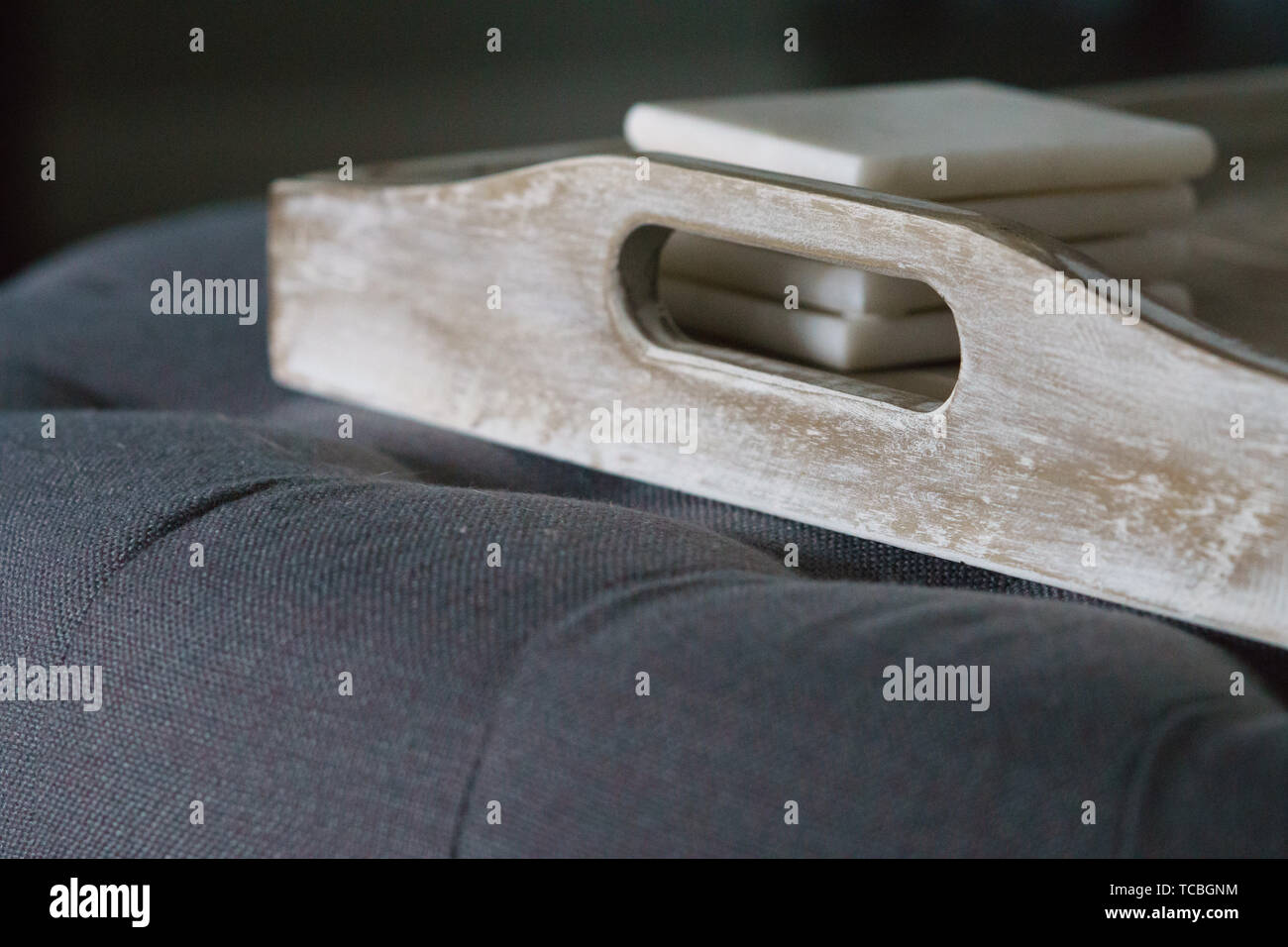 rustic lap tray Stock Photo - Alamy