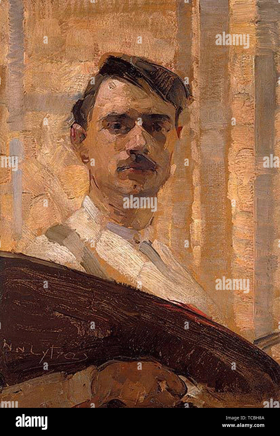 Nikiforos Lytras - Self Portrait Stock Photo - Alamy