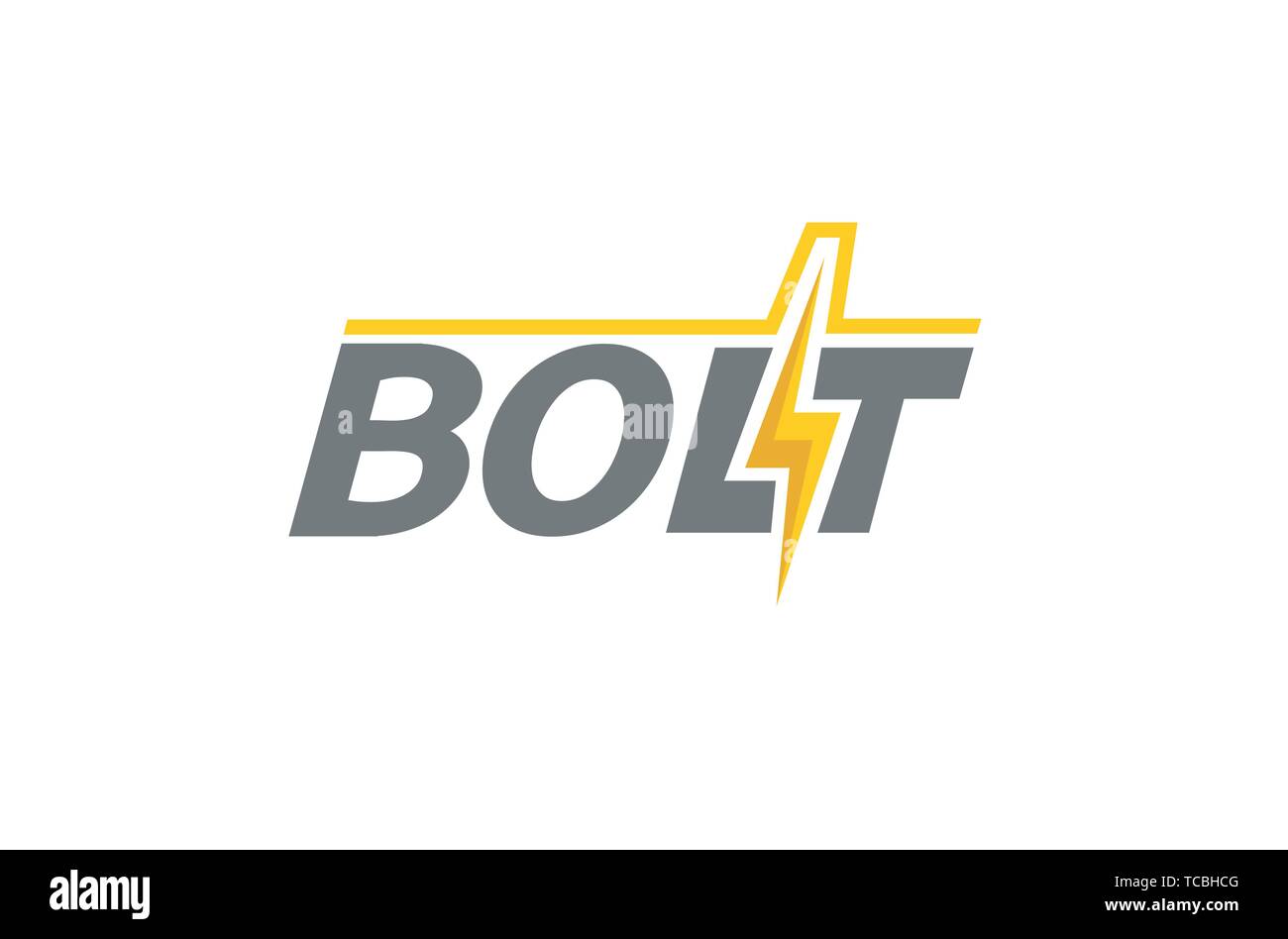 Creative Letter Electricity Text Symbol Logo Vector Design Illustration ...