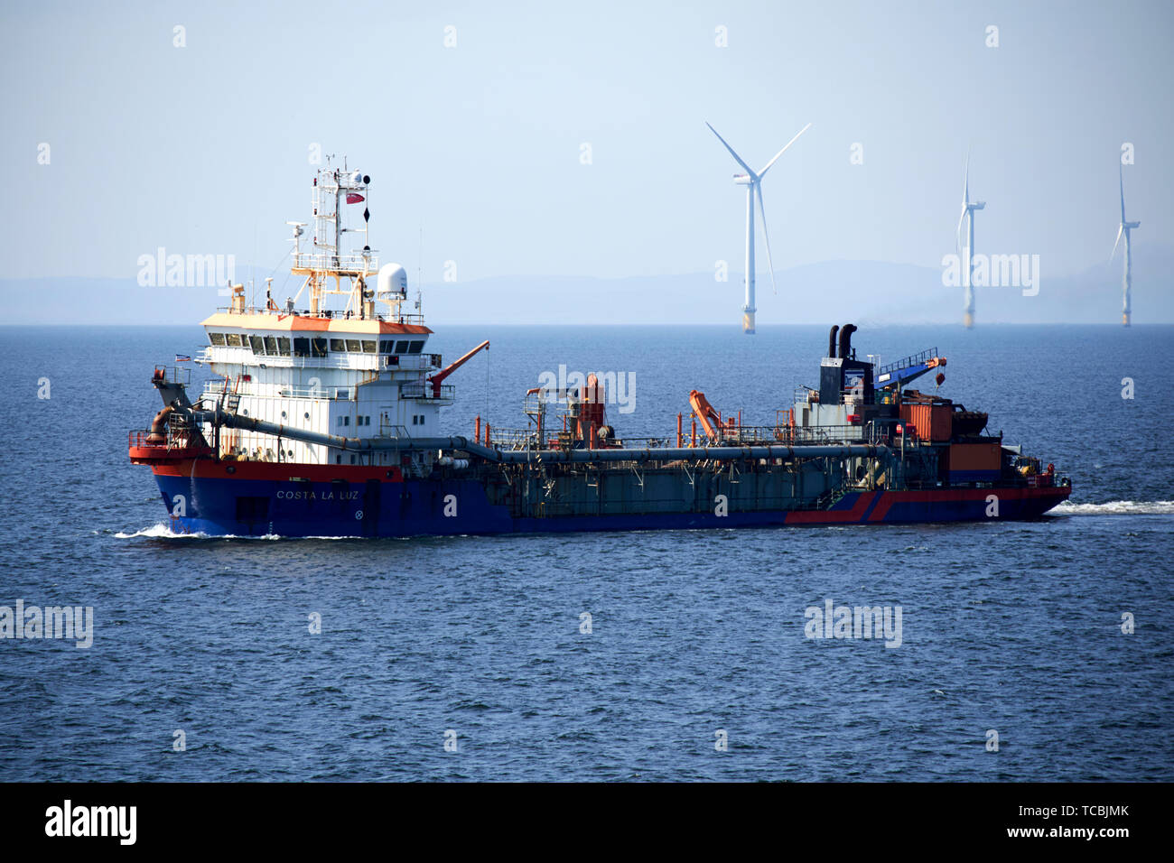 Trailing suction hopper dredger hi-res stock photography and images - Alamy