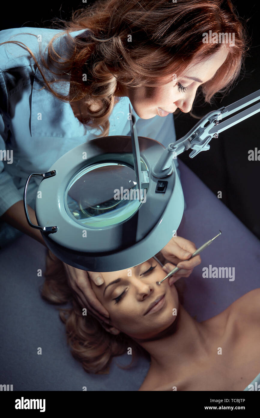 Cosmetology salon hi-res stock photography and images - Alamy