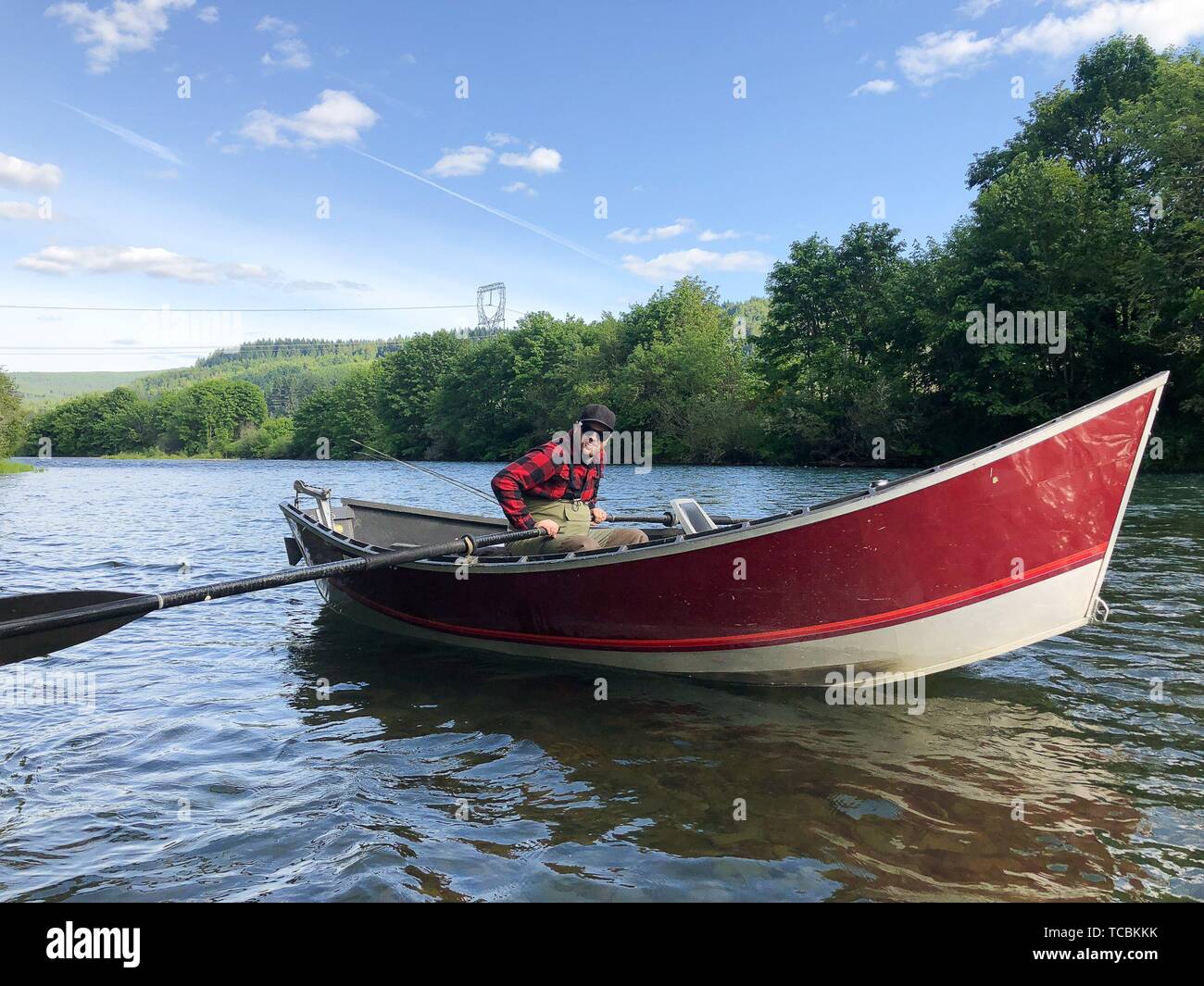 Drift Boat High Resolution Stock Photography and Images - Alamy