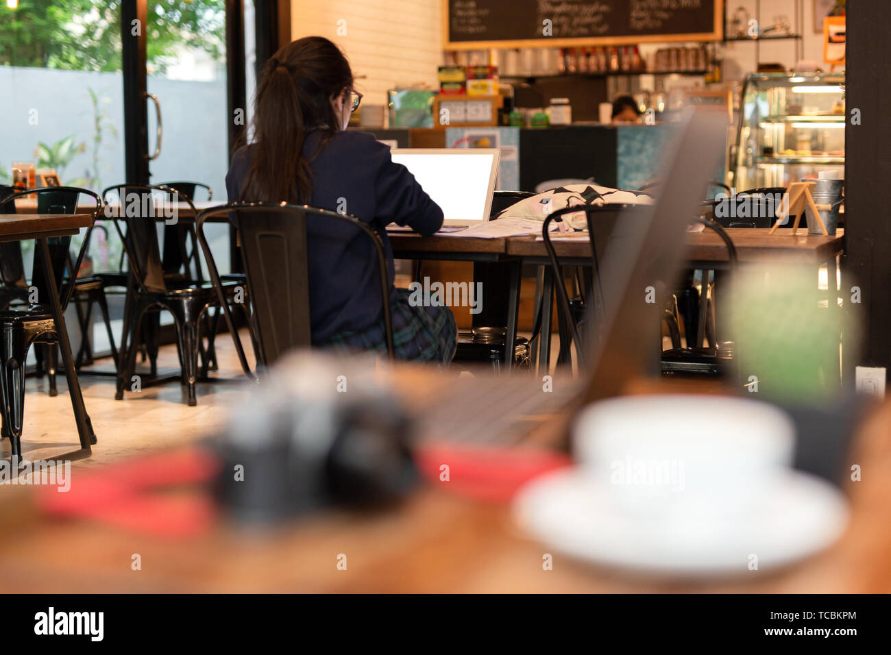 Asian college students uniform hi-res stock photography and images - Alamy