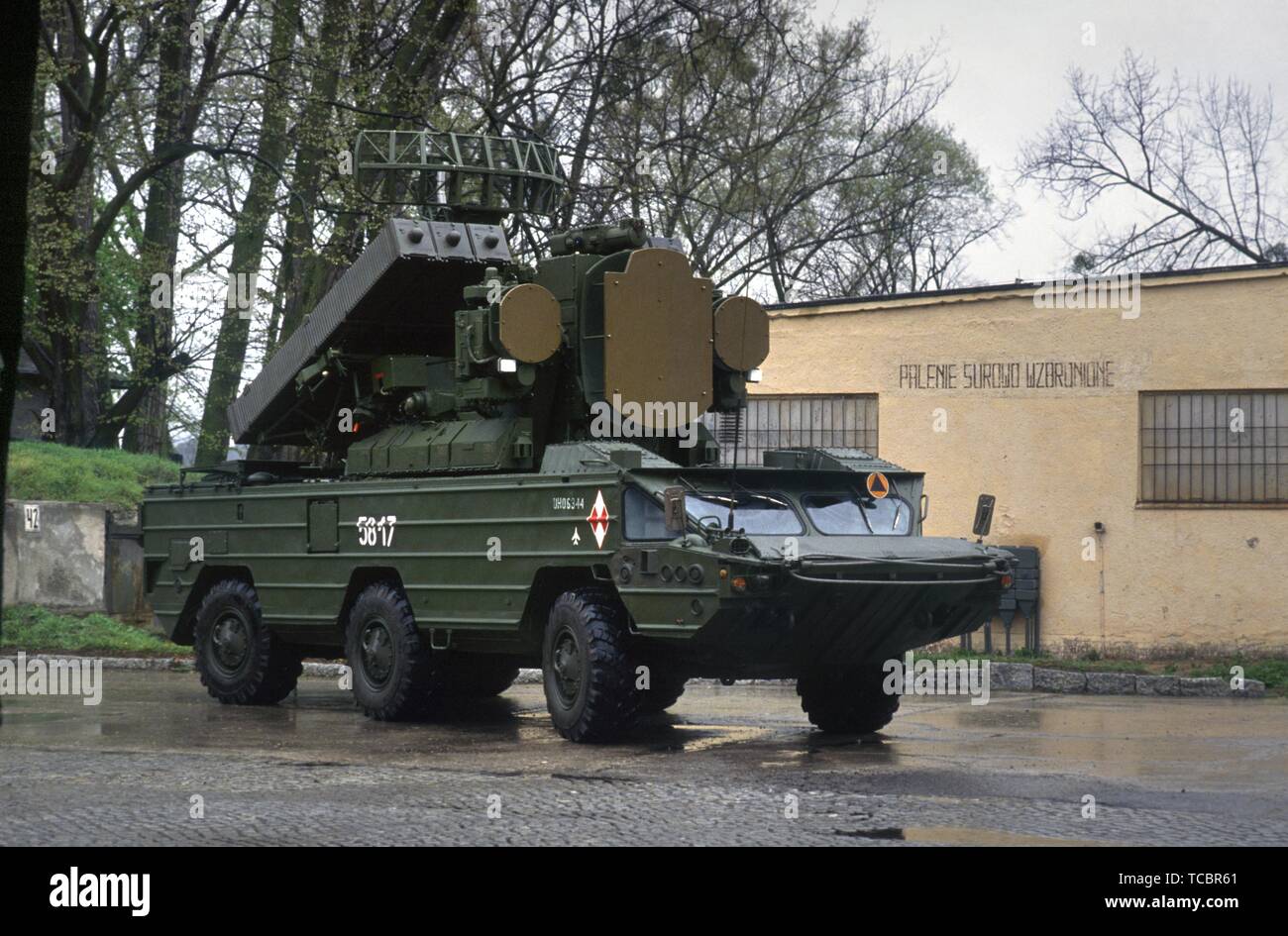 Polish army, SA-8 Gecko tactical surface-to-air missile launcher, 12th ...