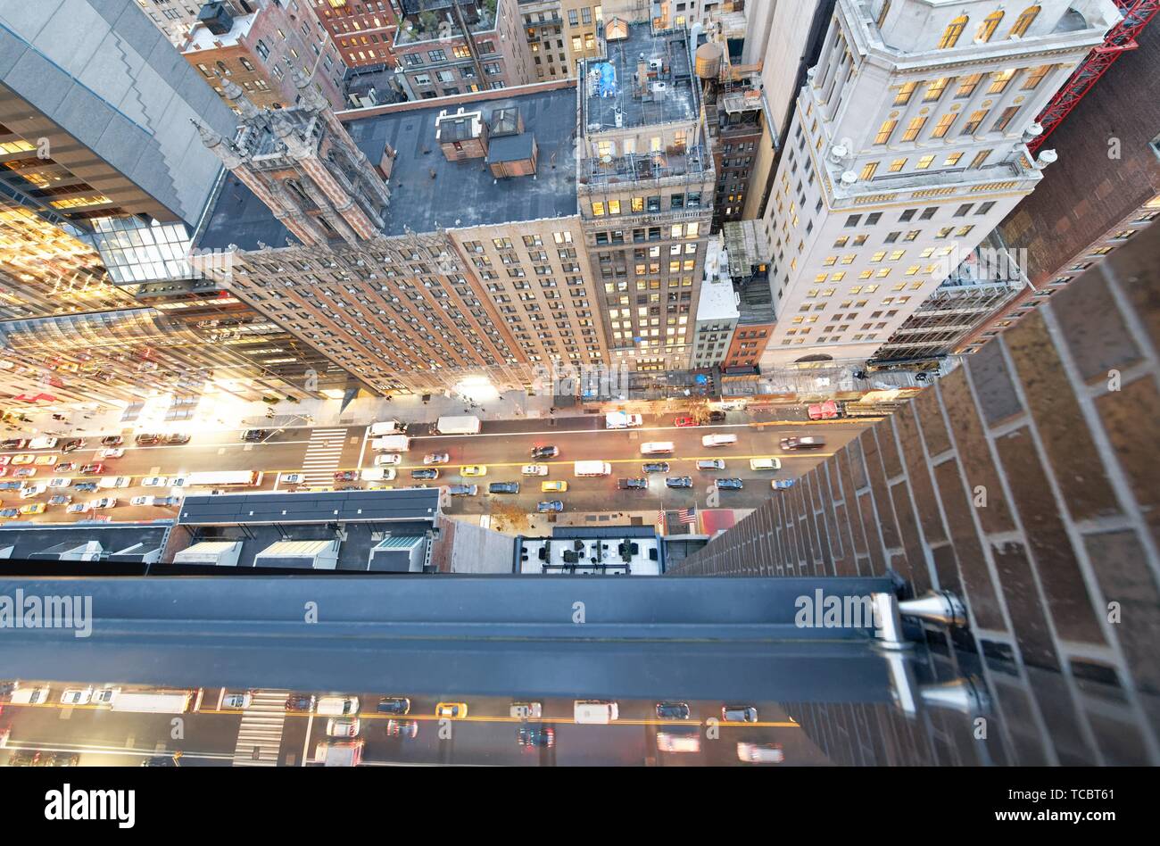 Top view from high building in america hi-res stock photography and ...