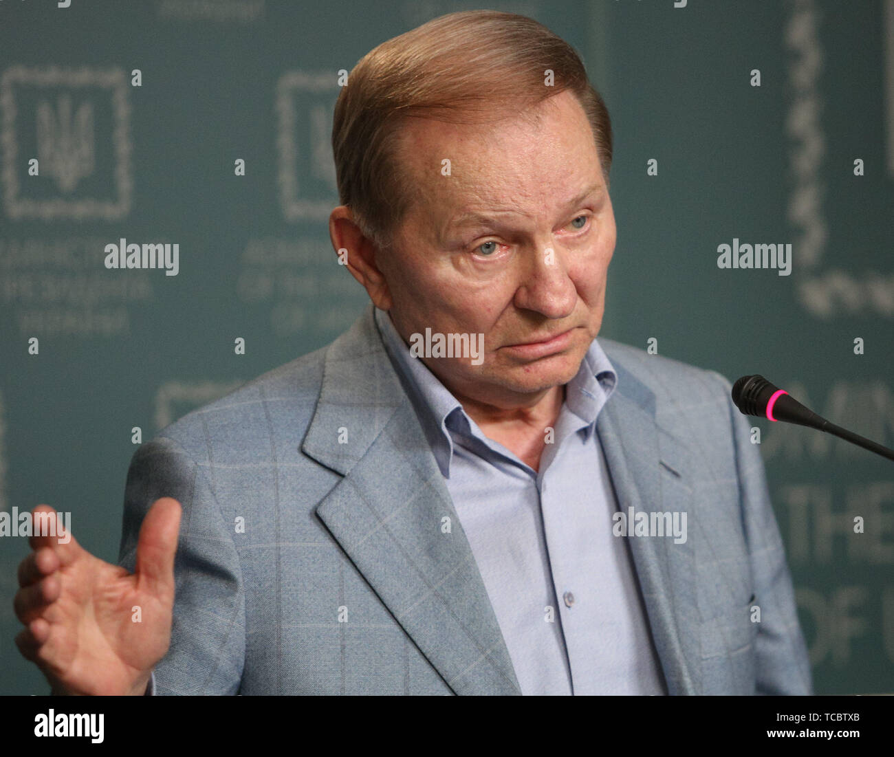 President of the ukraine leonid kuchma hi-res stock photography and ...