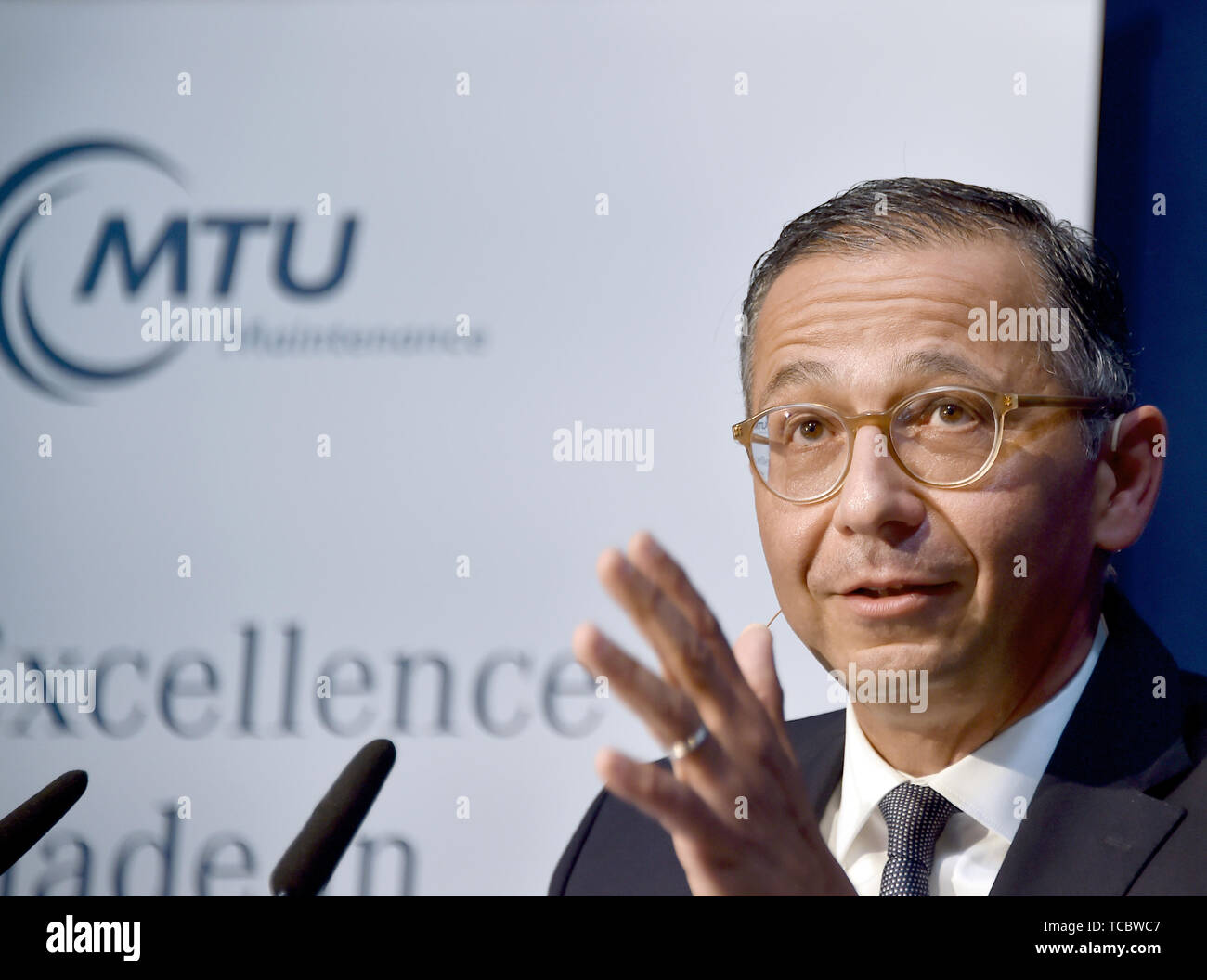 Ludwigsfelde, Germany. 05th June, 2019. André Sinanian, President & CEO ...