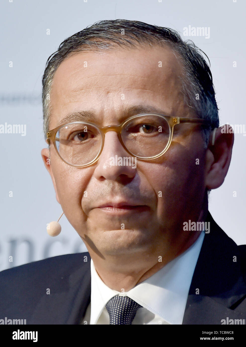 Ludwigsfelde, Germany. 05th June, 2019. André Sinanian, President & CEO ...