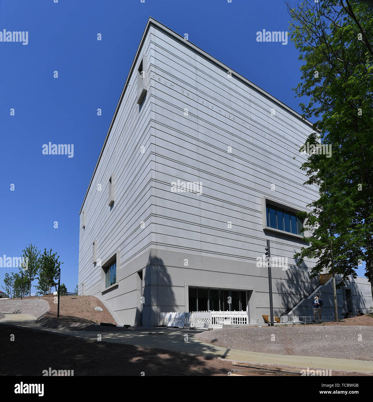 Weimar, Germany. 05th June, 2019. The new building of the Bauhaus ...