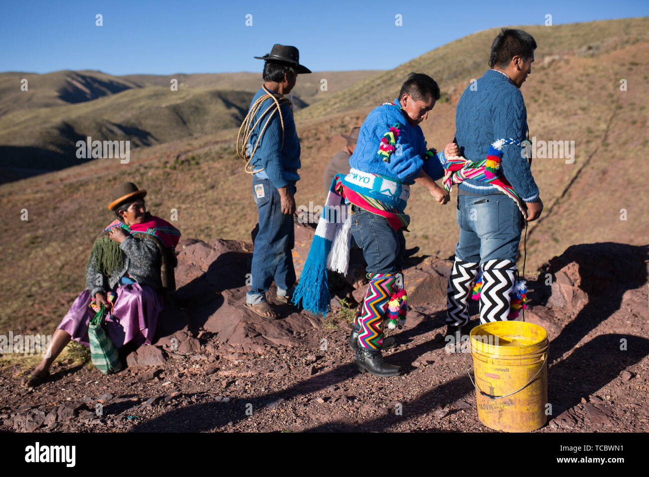 Montera bolivia hi-res stock photography and images - Alamy