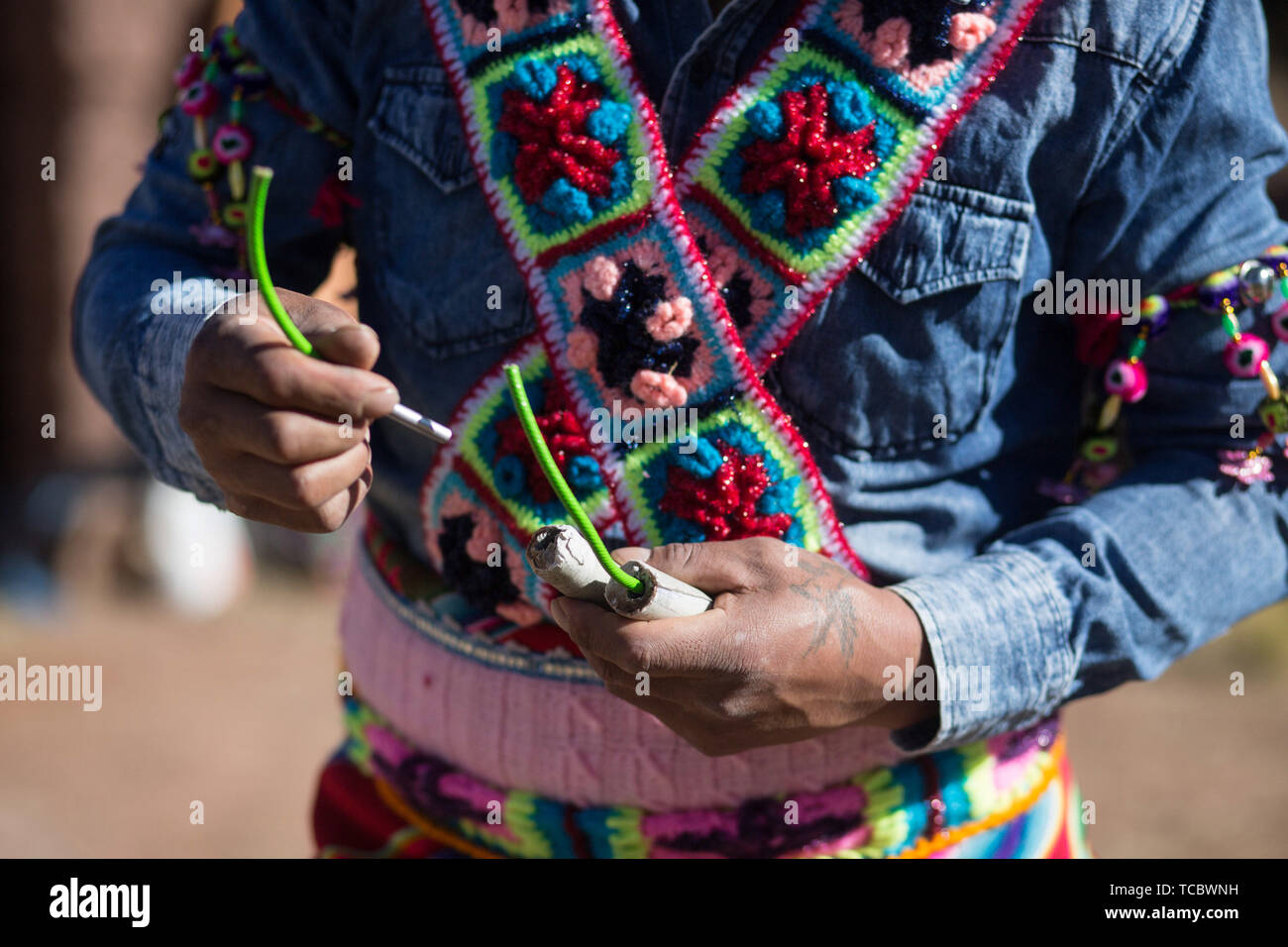 POTOSÍ, PO - 04.05.2019: BOLÍVIA CELEBRA O TRADICIONAL EL TINKU ...