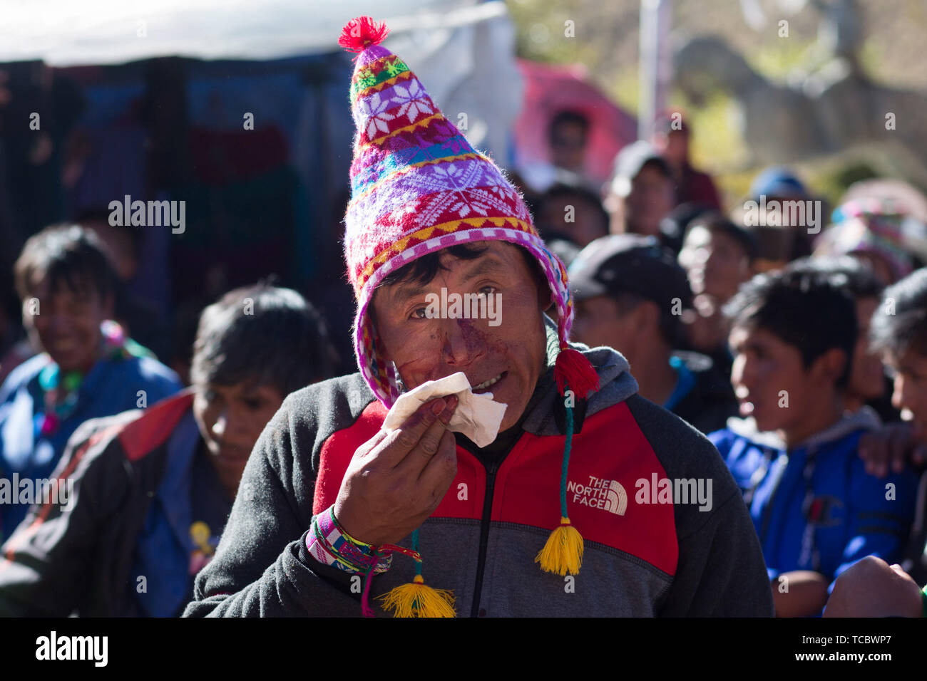 POTOSÍ, PO - 04.05.2019: BOLÍVIA CELEBRA O TRADICIONAL EL TINKU ...