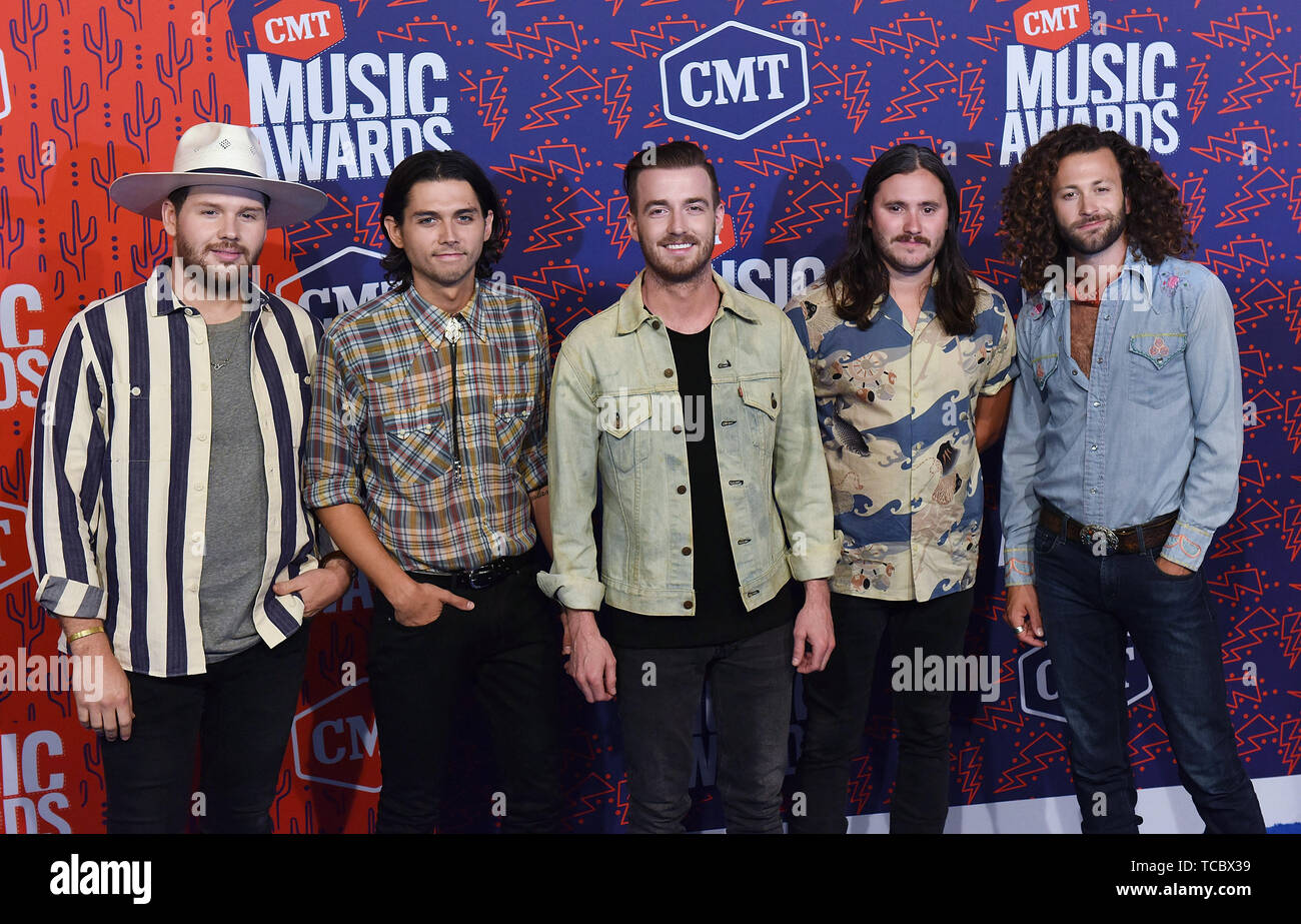 NASHVILLE, TENNESSEE - JUNE 05: Chandler Baldwin, Brandon Lancaster, Eric Steedly, Tripp Howell ...