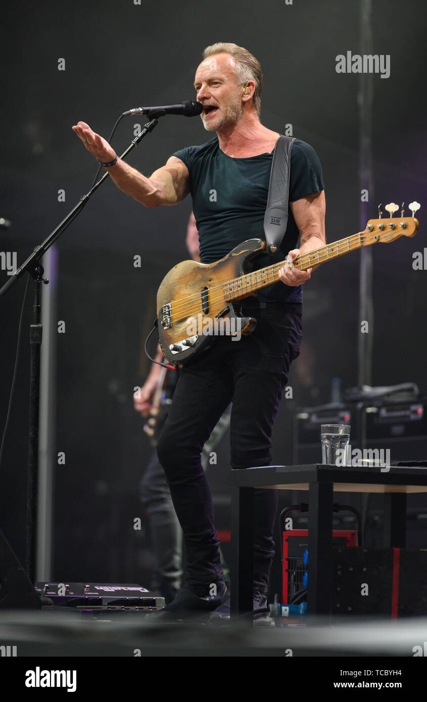 Hanover, Germany. 06th June, 2019. The singer Sting sings "My Songs" at ...