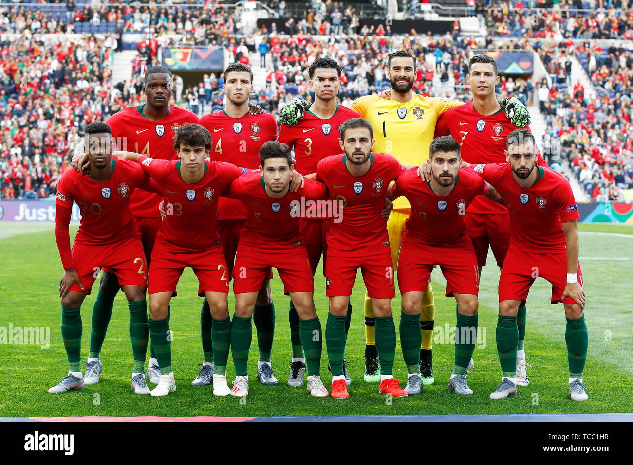 Portugal team group line-up (POR), JUN 5, 2019 - Football / Soccer ...
