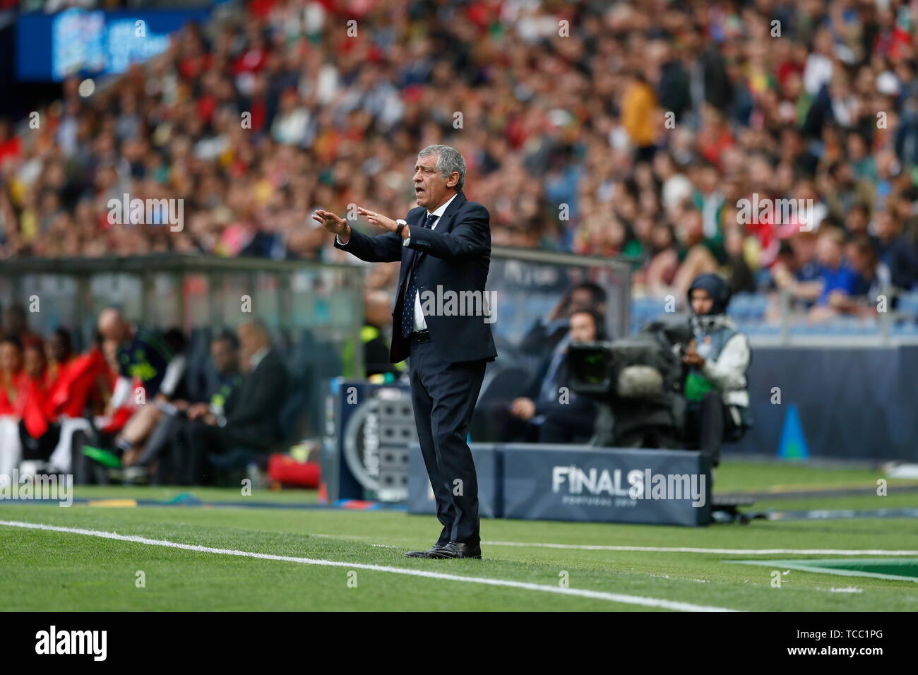 Porto, Portugal. 5th June, 2019. Fernando Santos (POR) Football/Soccer ...
