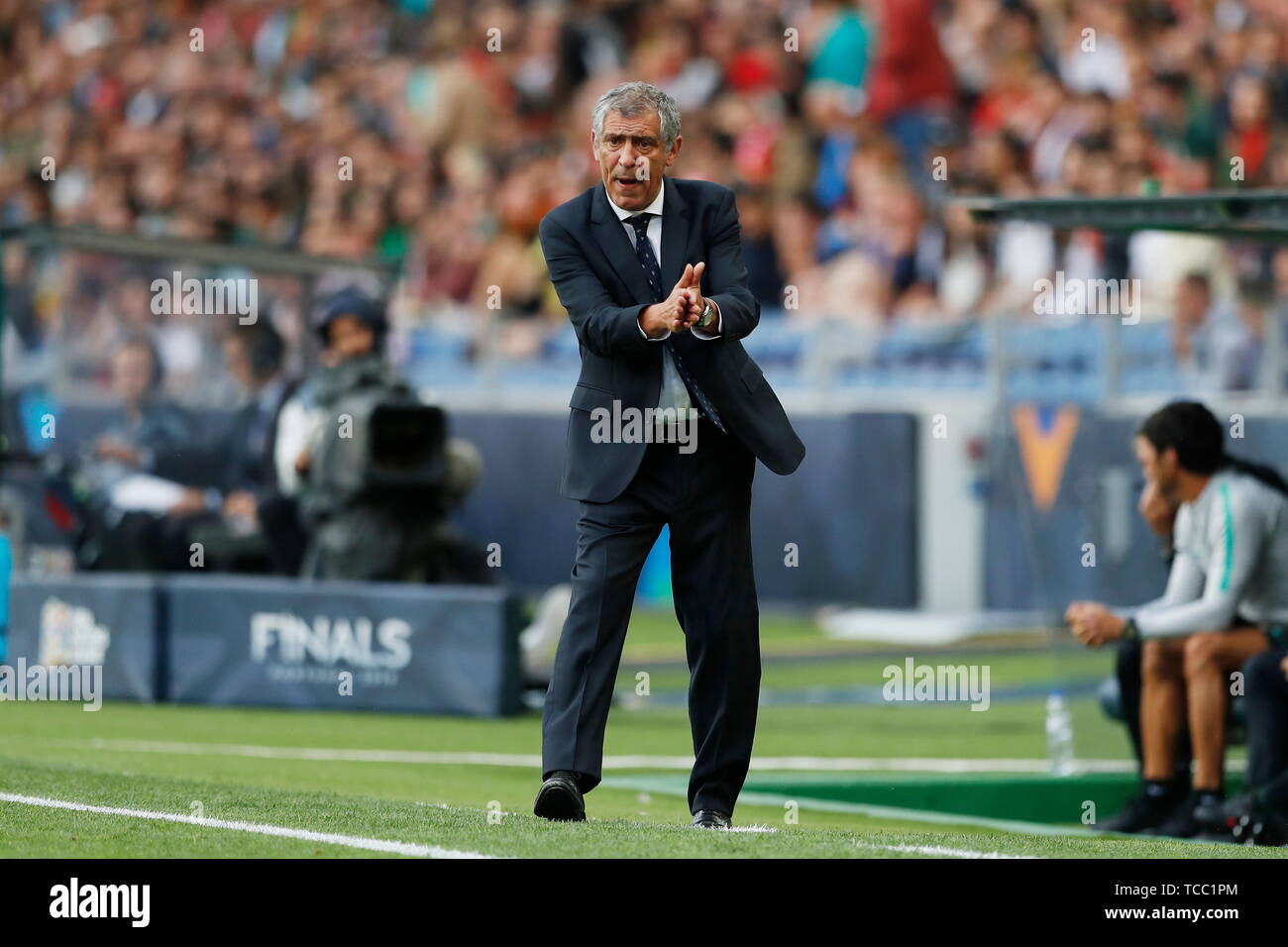Porto, Portugal. 5th June, 2019. Fernando Santos (POR) Football/Soccer ...