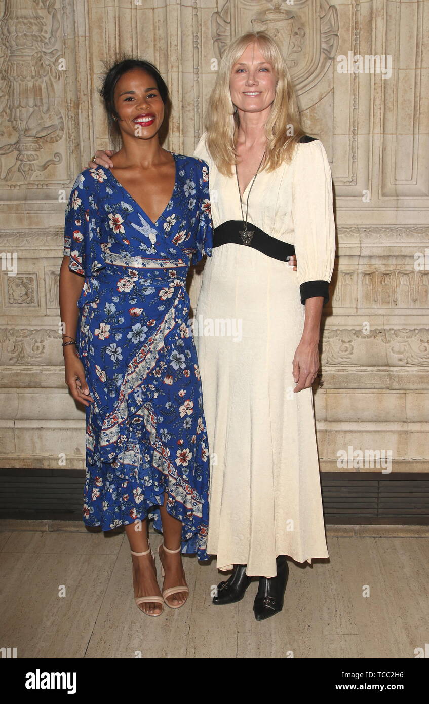 London, UK. 06th June, 2019. Joely Richardson (R) and guest attend the ...