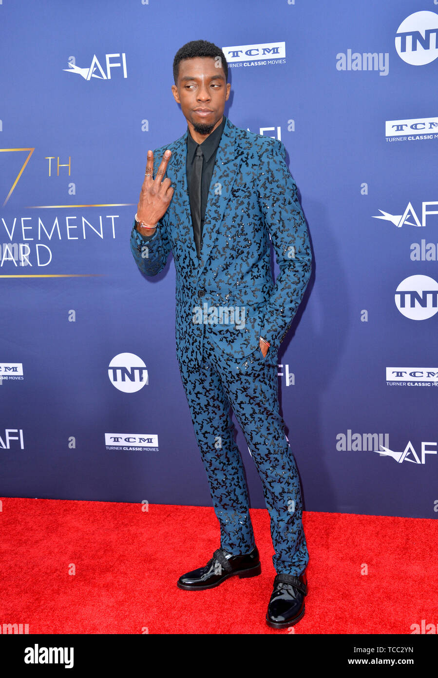 Los Angeles, USA. 6th June, 2019. LOS ANGELES, USA. : Chadwick Boseman ...