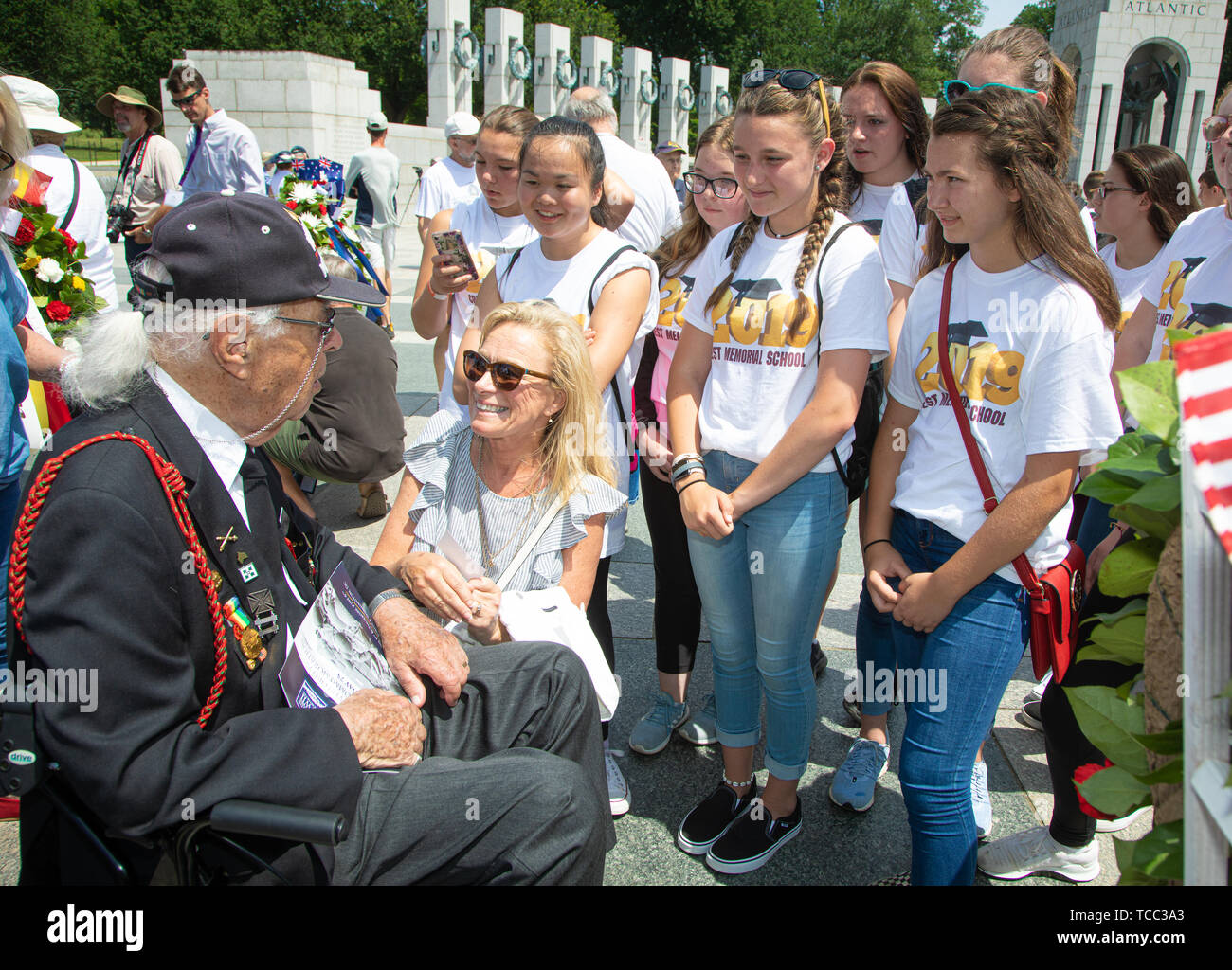 Washington, United States Of America. 06th June, 2019. World War II ...