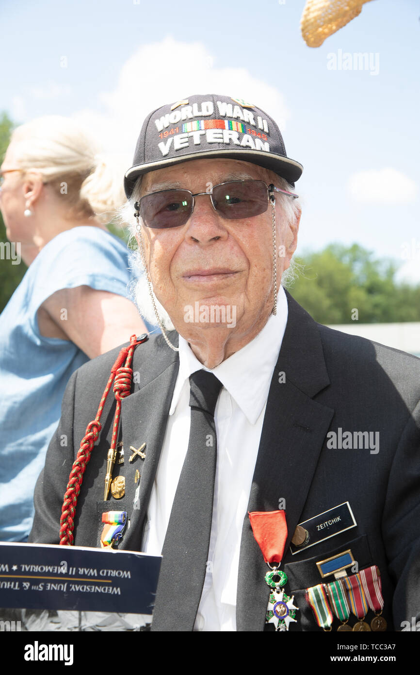 Washington, United States Of America. 06th June, 2019. World War II ...