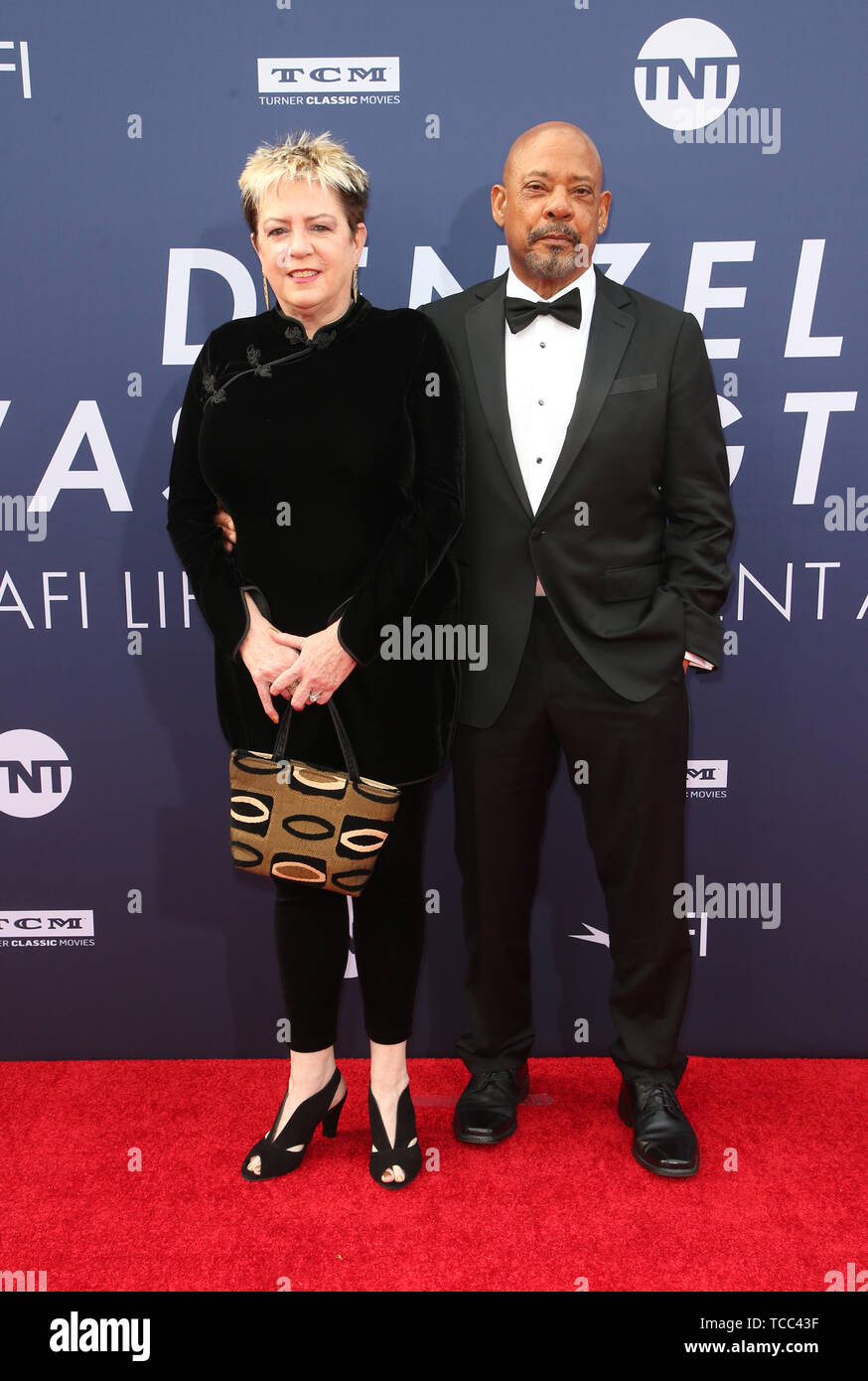 HOLLYWOOD, CA - JUNE 6: Carl Franklin, Jesse Beaton, at The American ...