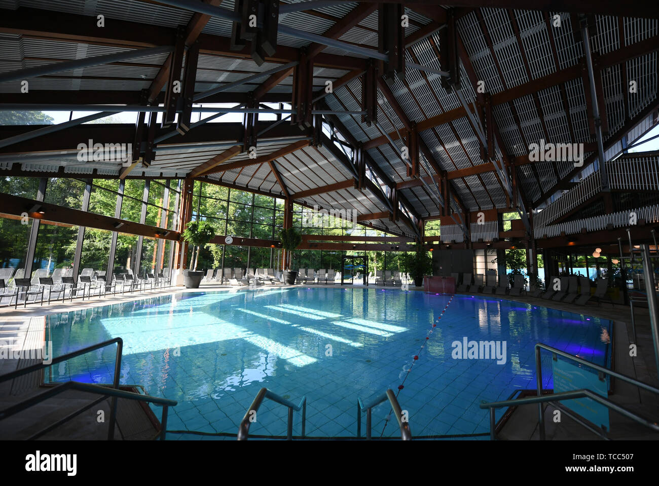 Freiburg, Germany. 07th June, 2019. The interior photo shows the Eugen ...