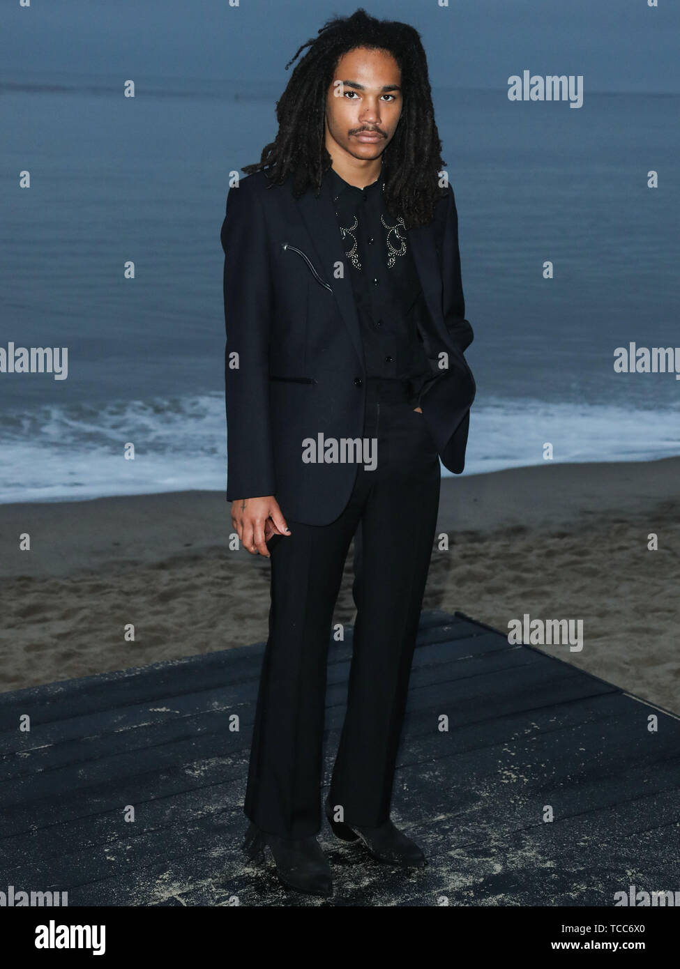 MALIBU, LOS ANGELES, CALIFORNIA, USA - JUNE 06: Model Luka Sabbat ...