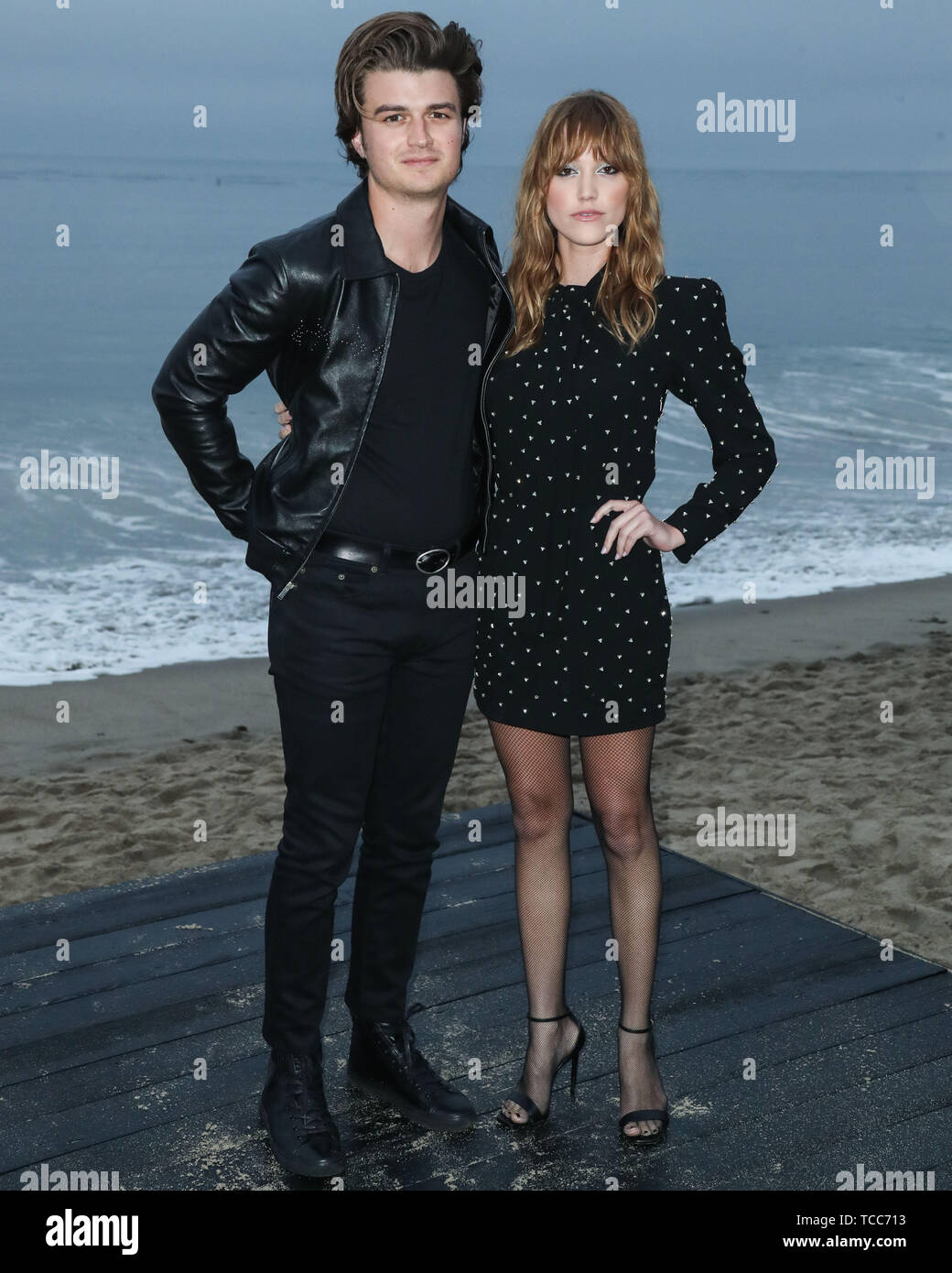 MALIBU, LOS ANGELES, CALIFORNIA, USA - JUNE 06: Actor Joe Keery and ...