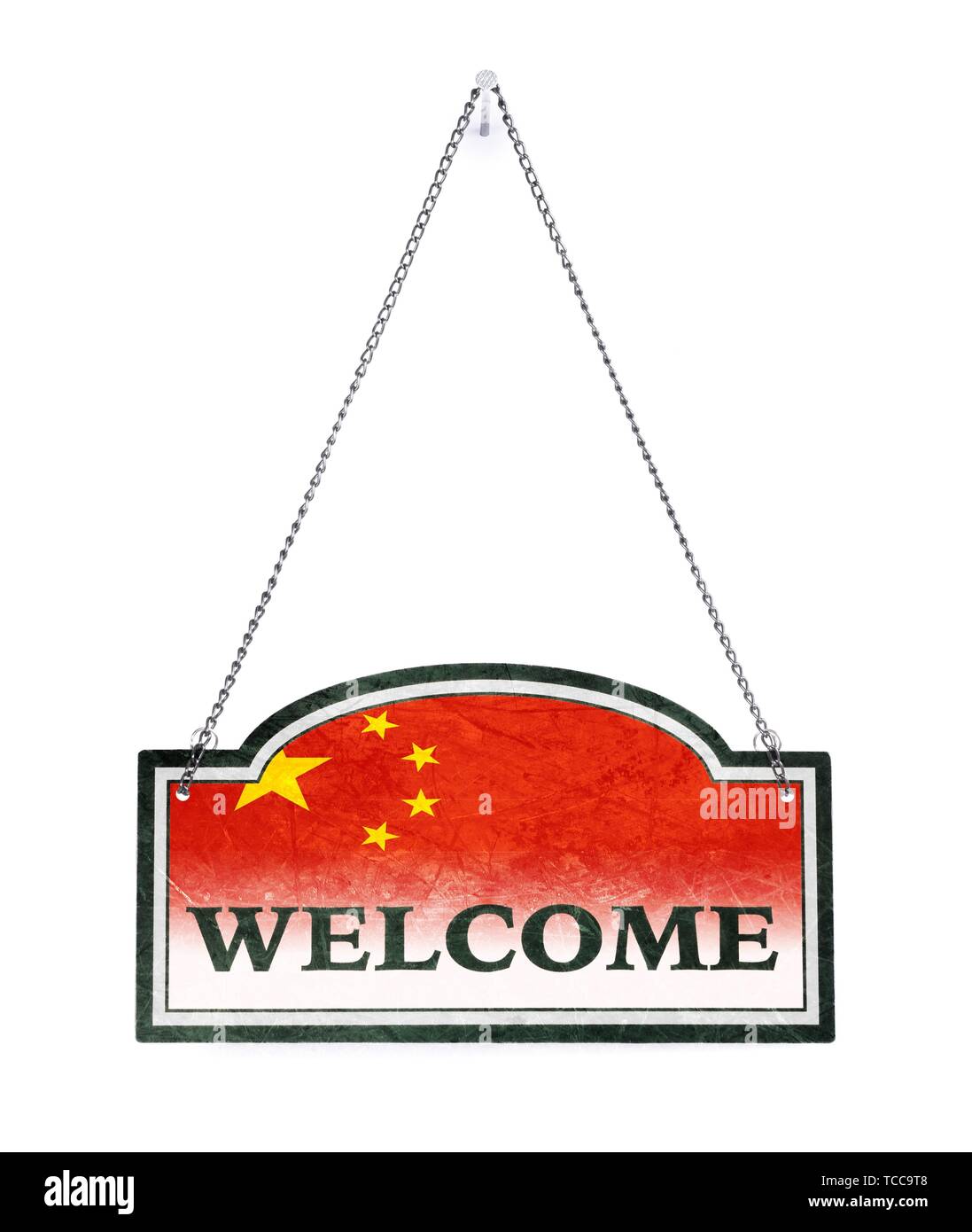 Welcome to china sign hi-res stock photography and images - Alamy
