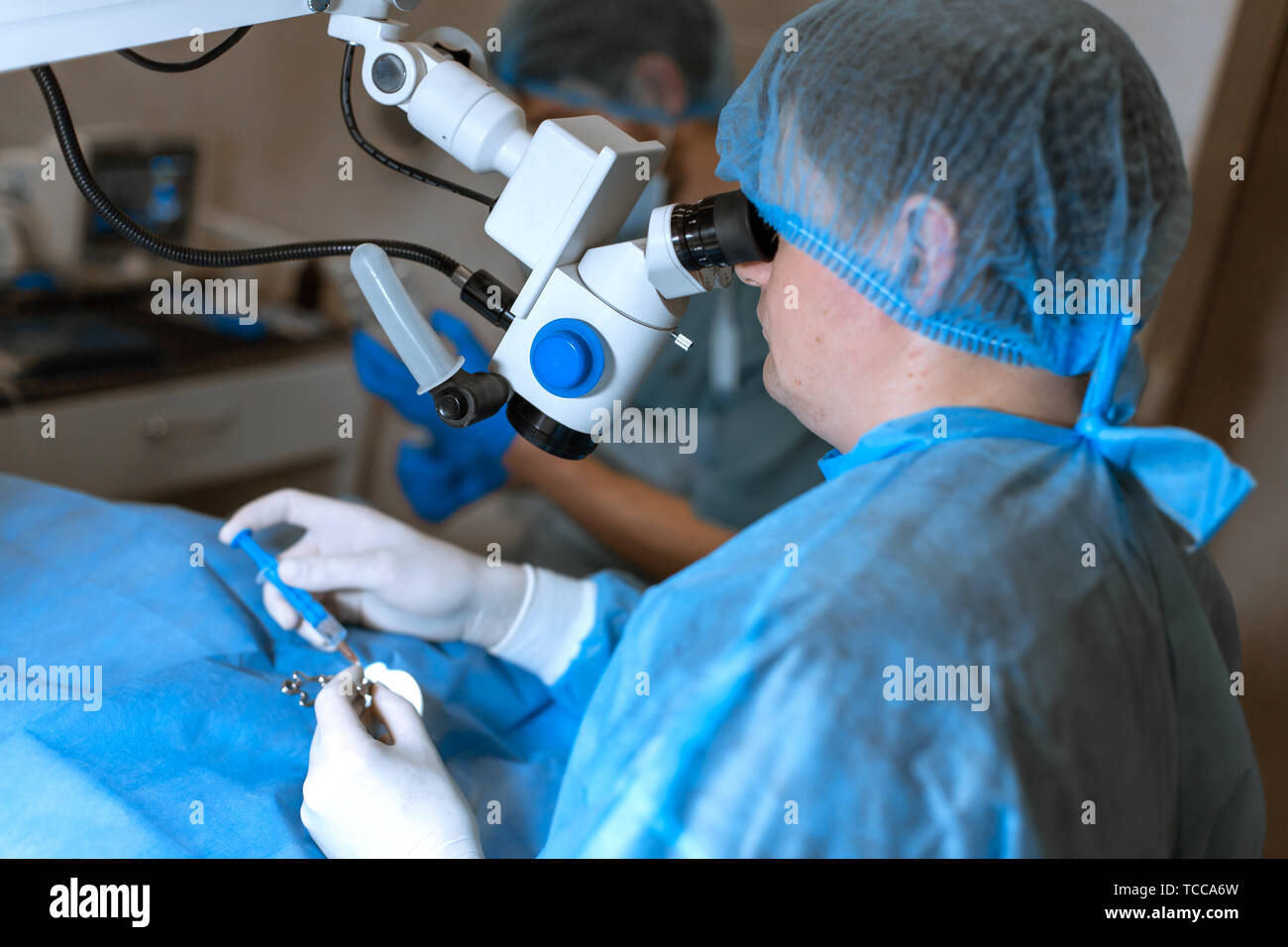 Eye surgery and surgical tools hi-res stock photography and images - Alamy