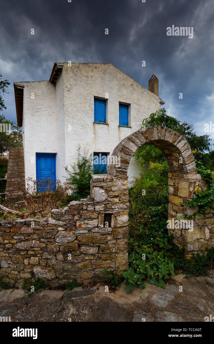 Alonissos old village hi-res stock photography and images - Alamy