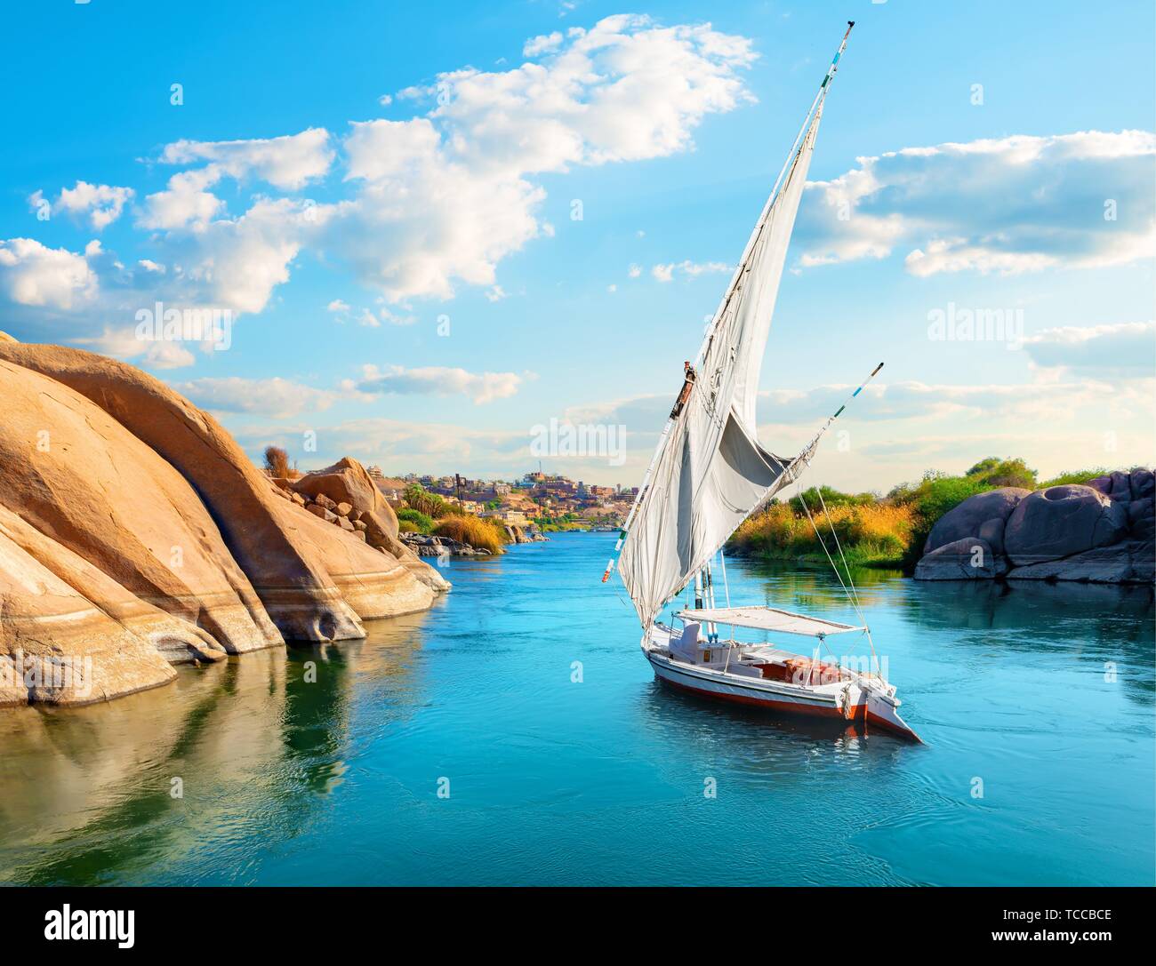 Nile river valley egypt hi-res stock photography and images - Alamy