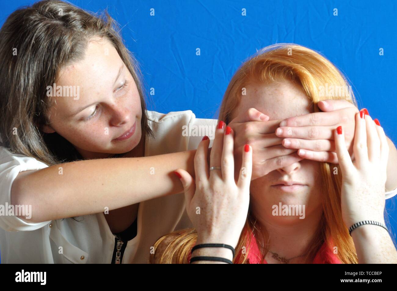 Guess the face hi-res stock photography and images - Alamy
