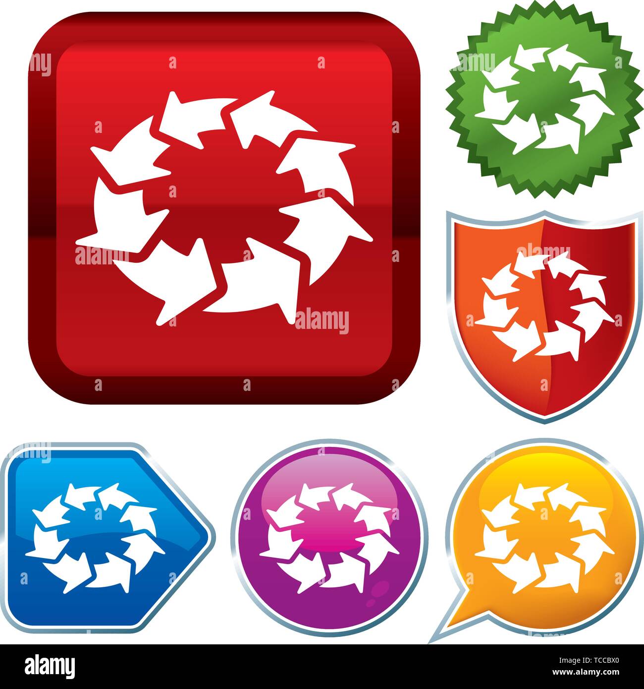 Cycle arrow hi-res stock photography and images - Alamy