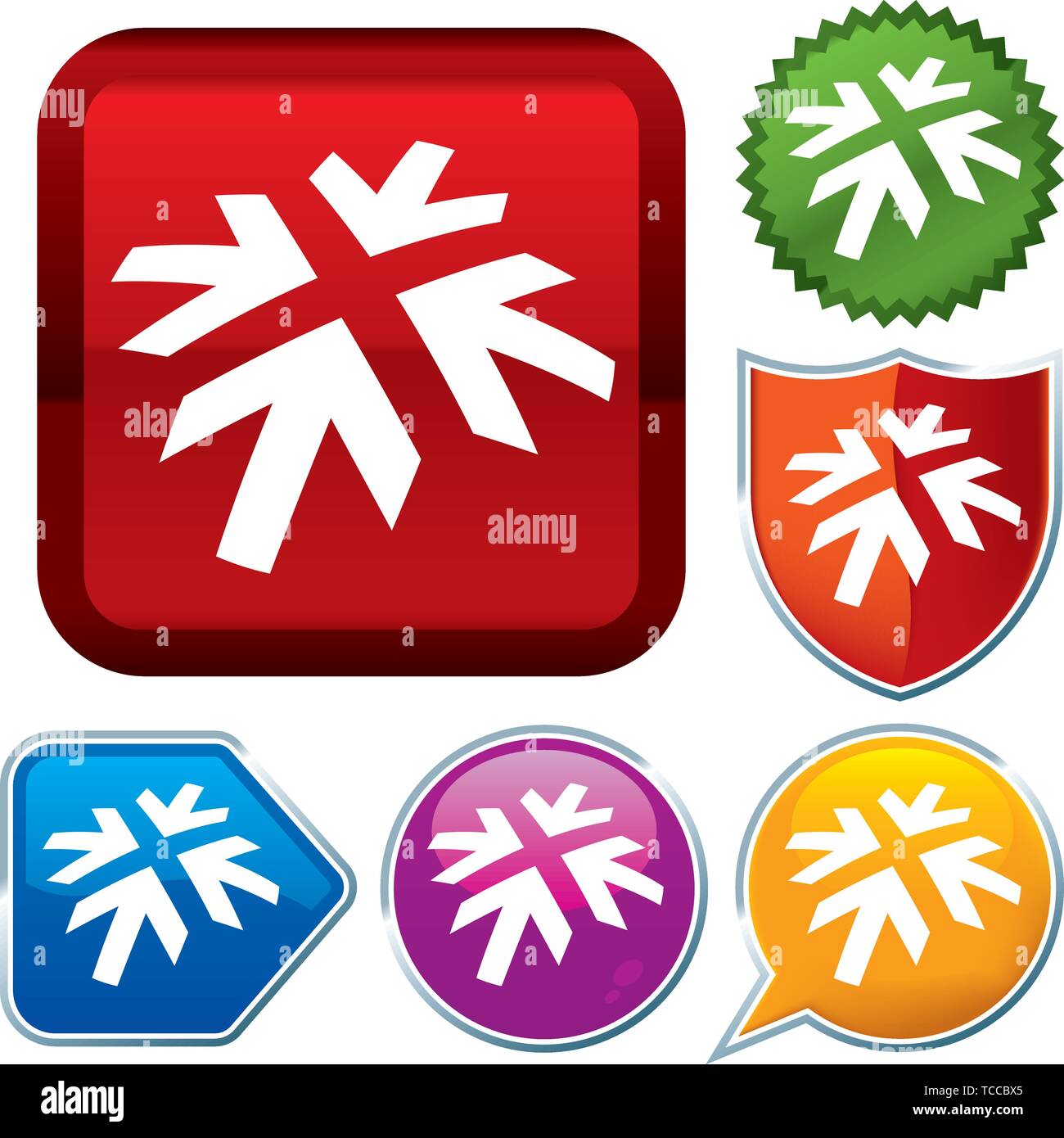 Reunion point sign Stock Vector Images - Alamy