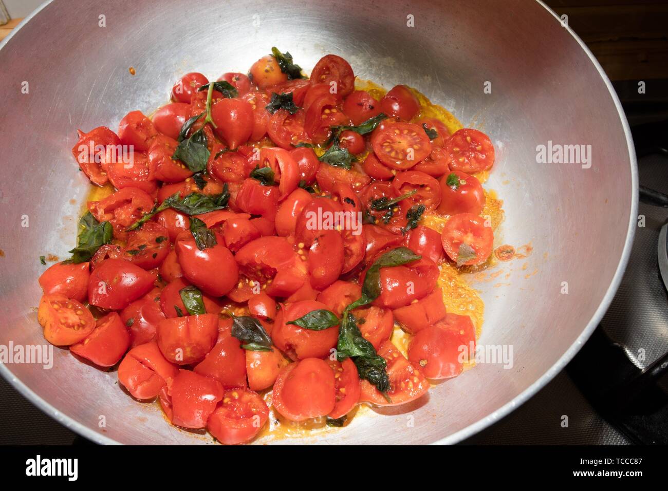 Piennolo tomato hi-res stock photography and images - Alamy