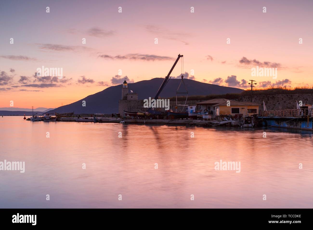 Santa mavra fortress hi-res stock photography and images - Alamy